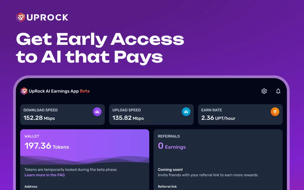 UpRock unleashing the Power of Web3 and AI - Uprock Mining